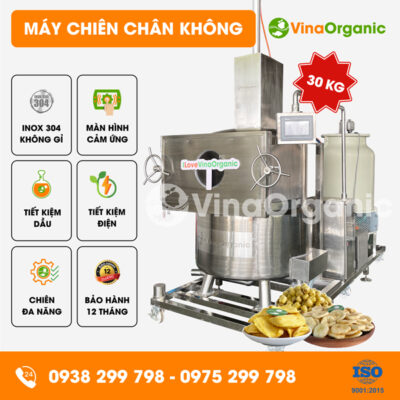 Chiên chân không là gì? Tìm hiểu về công nghệ chiên chân không