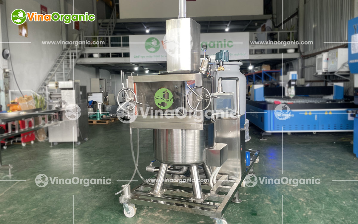 MC005 - Máy chiên chân không 5kg, chiên khoai lang que, củ sen