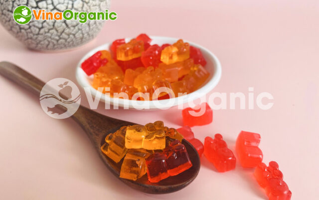 Dây chuyền sản xuất kẹo dẻo hình gấu, kẹo chip chip, gummy bear