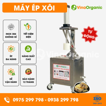 EX050 - Máy ép xôi không băng tải, ép xôi chiên, ép cơm cháy