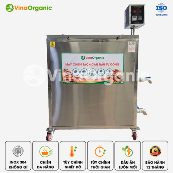CTC100 - Máy chiên tách cặn dầu 100l
