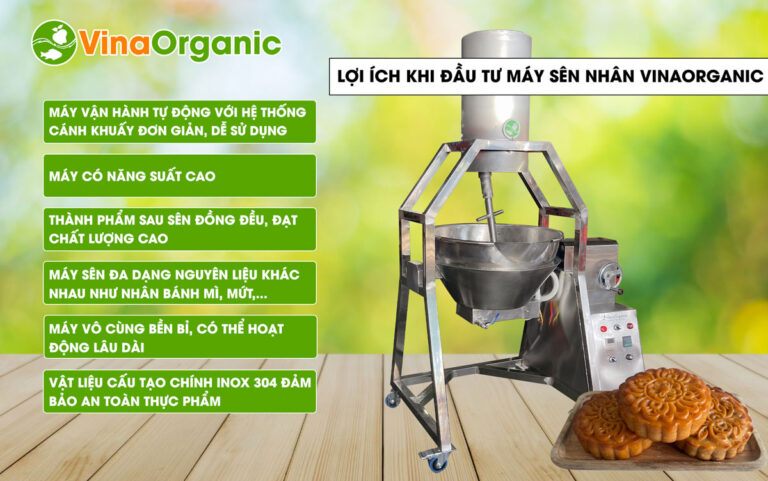 SC20 - Máy chảo sên nhân 20kg, sên nhân bánh mì, sên mứt