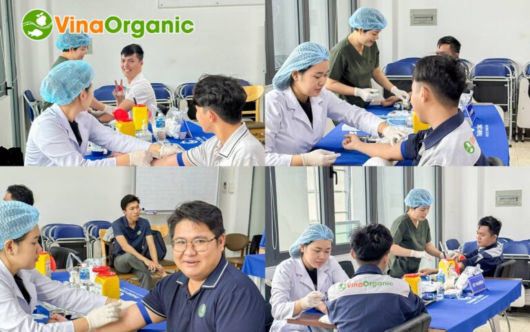 Hoạt động khám sức khỏe định kỳ của CBNV VinaOrganic
